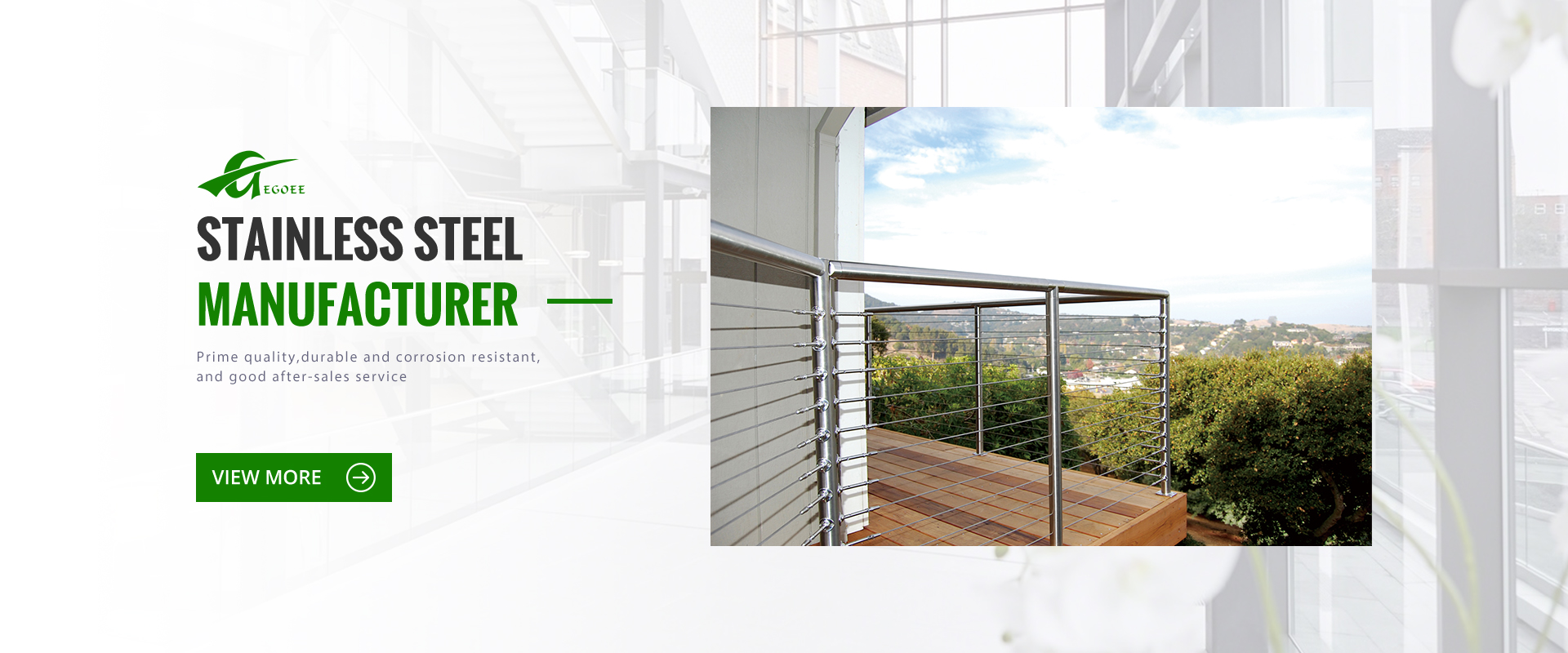 Professional Supplier of Stainless Steel Products - Egoee